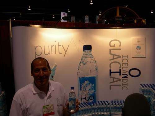 Icelandic Glacial Water and James Tonkin.jpg-- Photos from 2005 - Expo ...