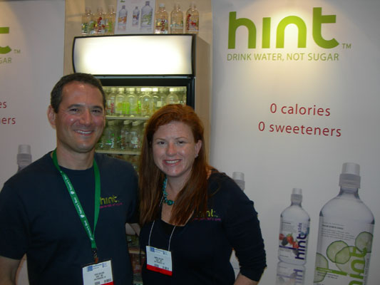 Hint water's Theo and Kara Goldin-- Photos from 2006 - Expo West ...