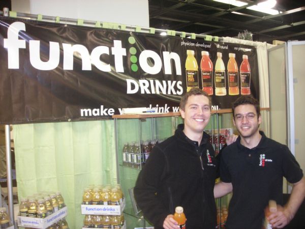 Function Drinks.jpg-- Photos from 2007 - Expo West | BevNET.com